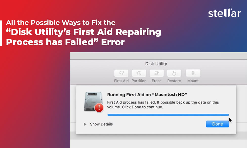 How to Repair a Storage Device with Disk Utility on Mac