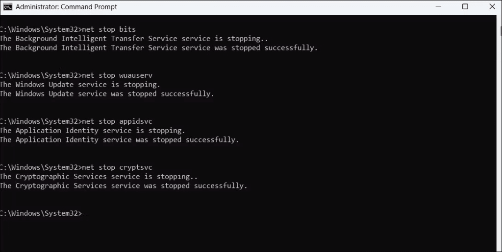 Reset Windows Update Components: Manual and Batch Methods