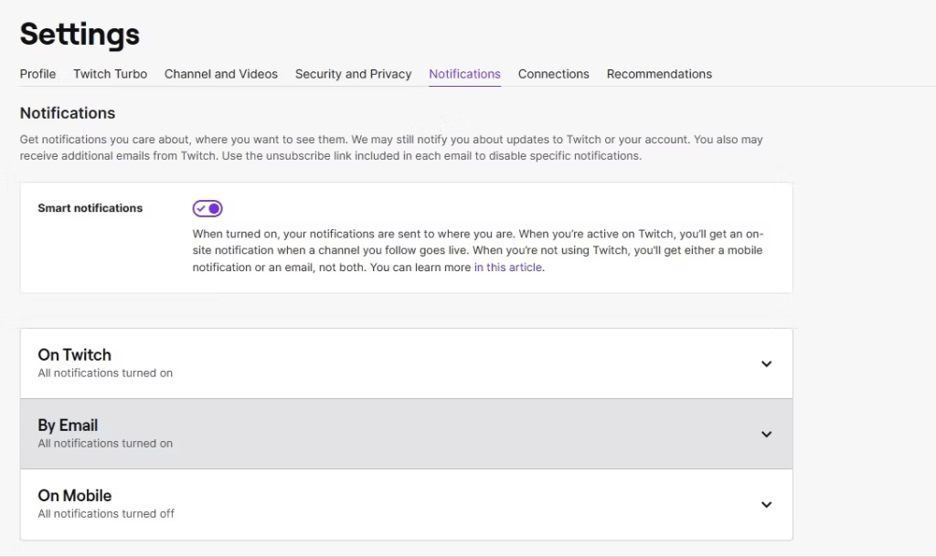 How to Turn Off Twitch Notifications on Desktop and Mobile