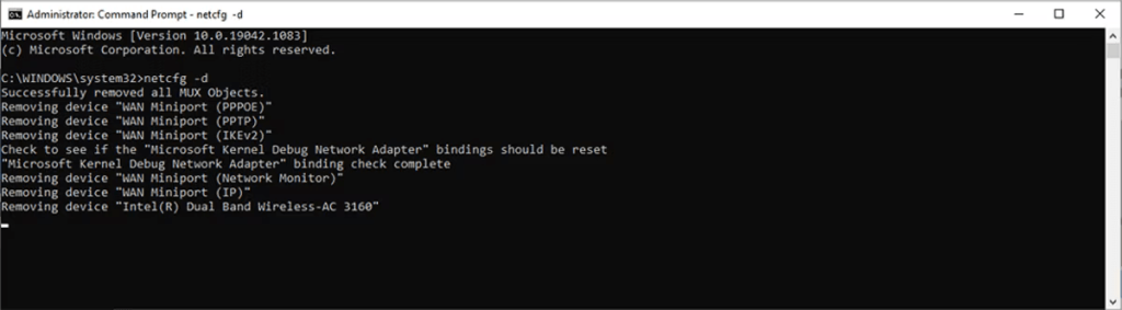 Resolving a Missing Network Adapter in Windows 10