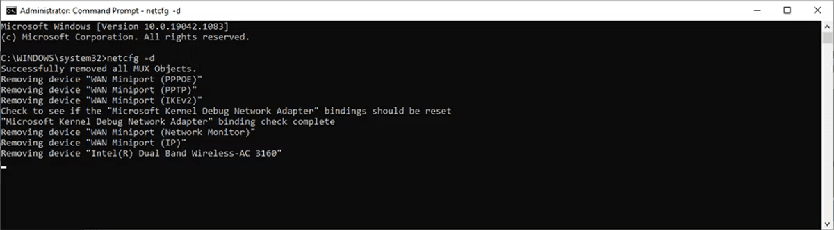 Resolving a Missing Network Adapter in Windows 10