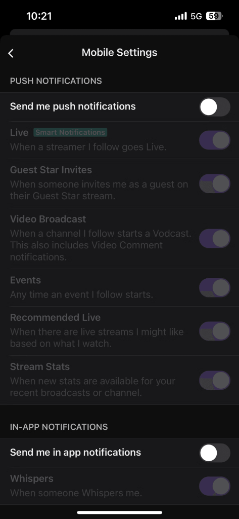 How to Turn Off Twitch Notifications on Desktop and Mobile