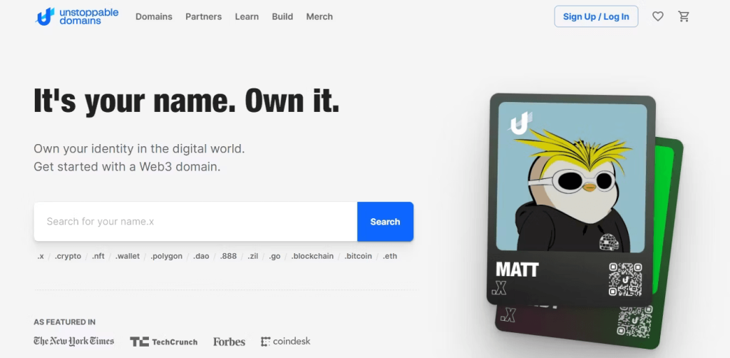 Top 7 Web3 Domain Names Registry Platforms