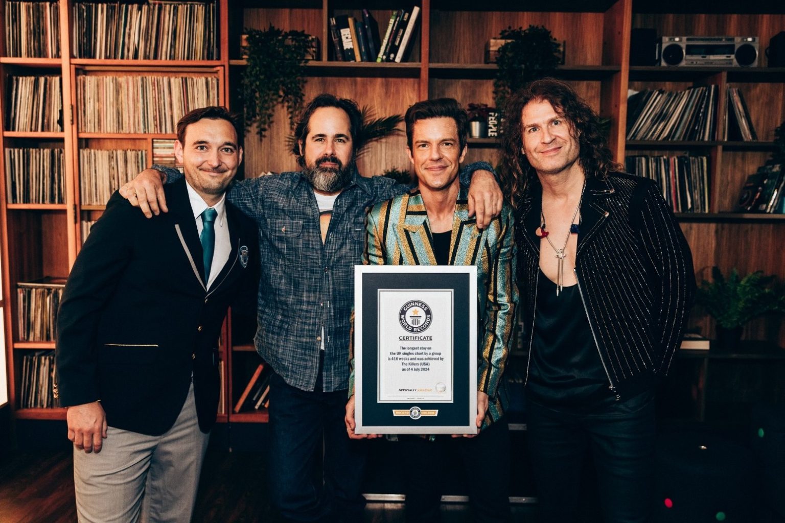 The Killers' 'Mr. Brightside' Breaks Guinness World Records